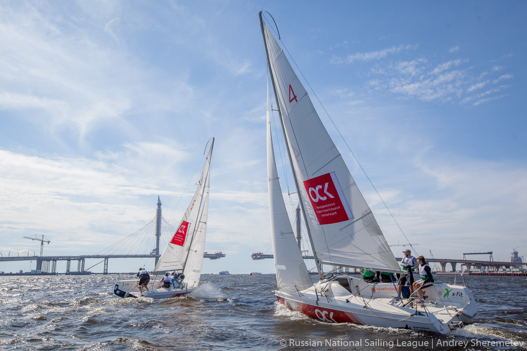 Hard fights and tough races in St. Petersburg - SAILING Champions League