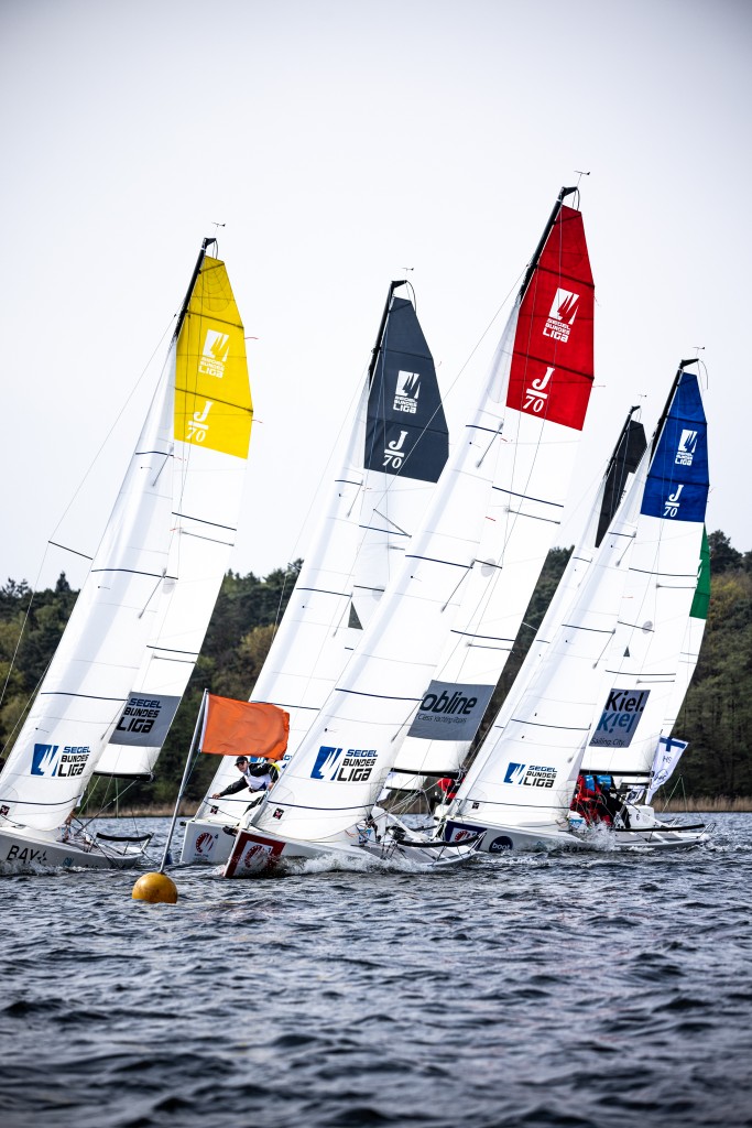 Women SAILING Champions League, Day 1: Lake Wannsee's experienced team ...